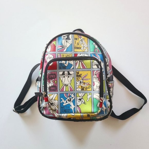 Warner Bros. | Bags | Looney Tunes Bugs Bunny Mini Backpack | Poshmark